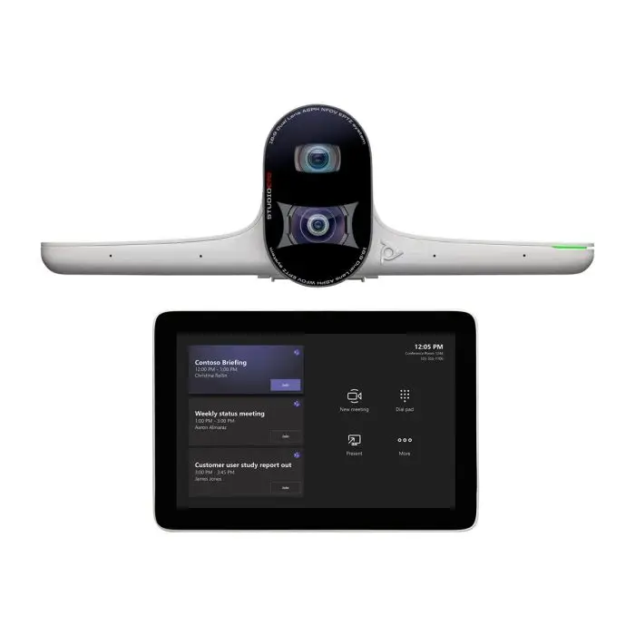 Poly Large Room Kit mit E70 & GC8 Touchpad - Videokonferenzsystem