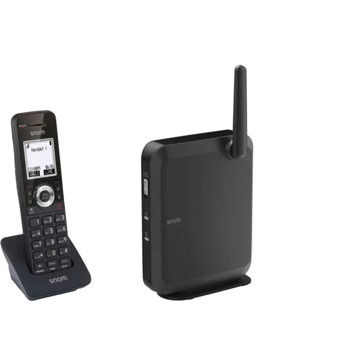 snom m110 IP-DECT Basisstation und Mobilteil